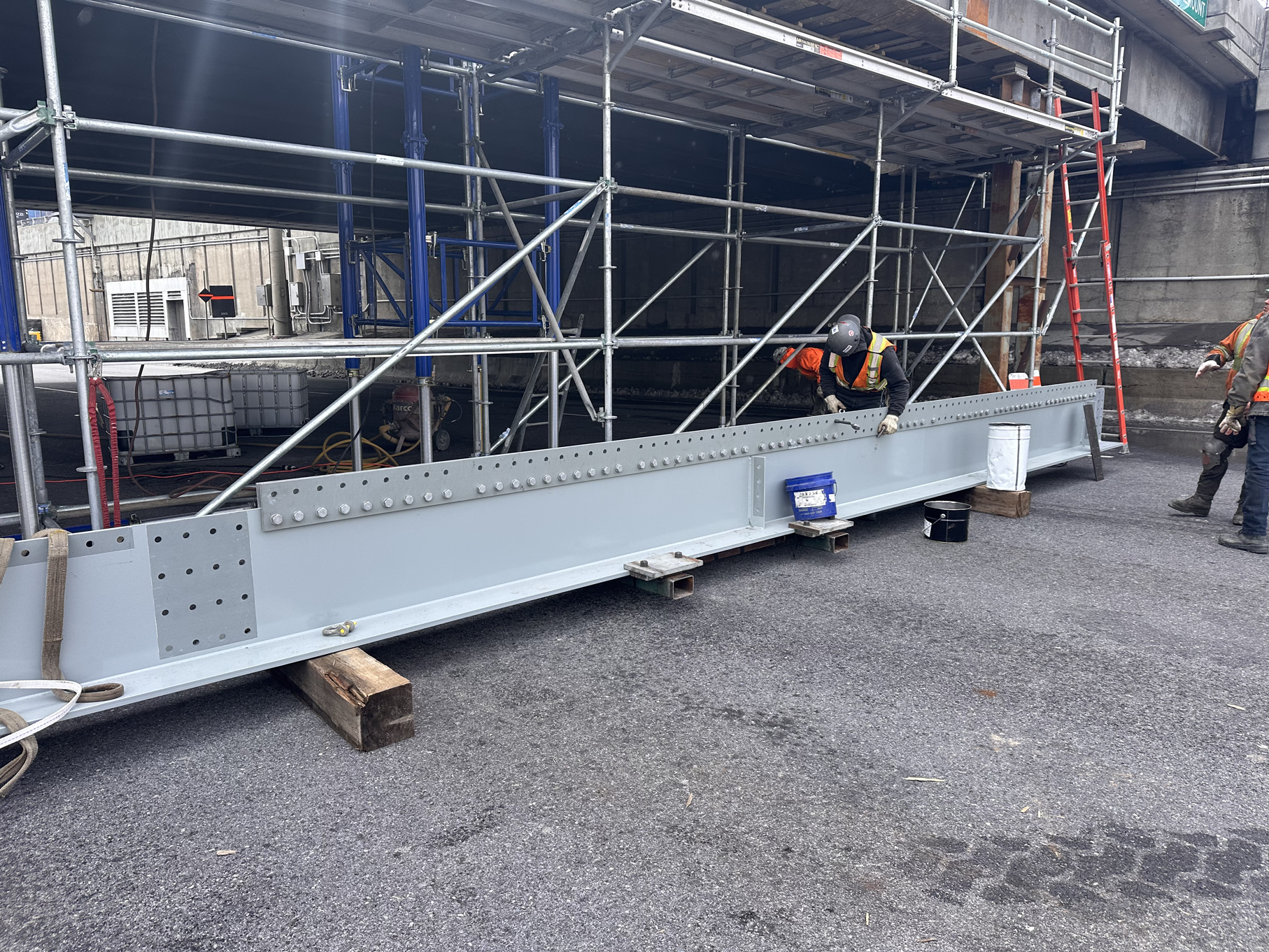 Remplacement et réparation de structure d'acier - Construction Interlag